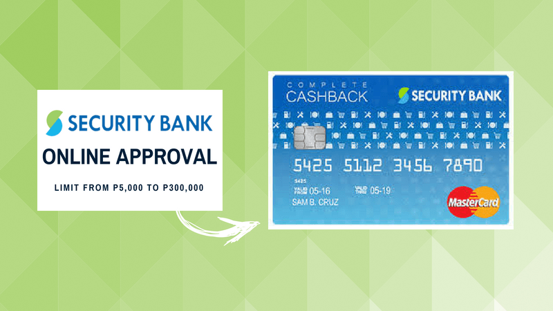 Security Bank Complete Cashback Credit Card – How to Apply? - StoryV ...